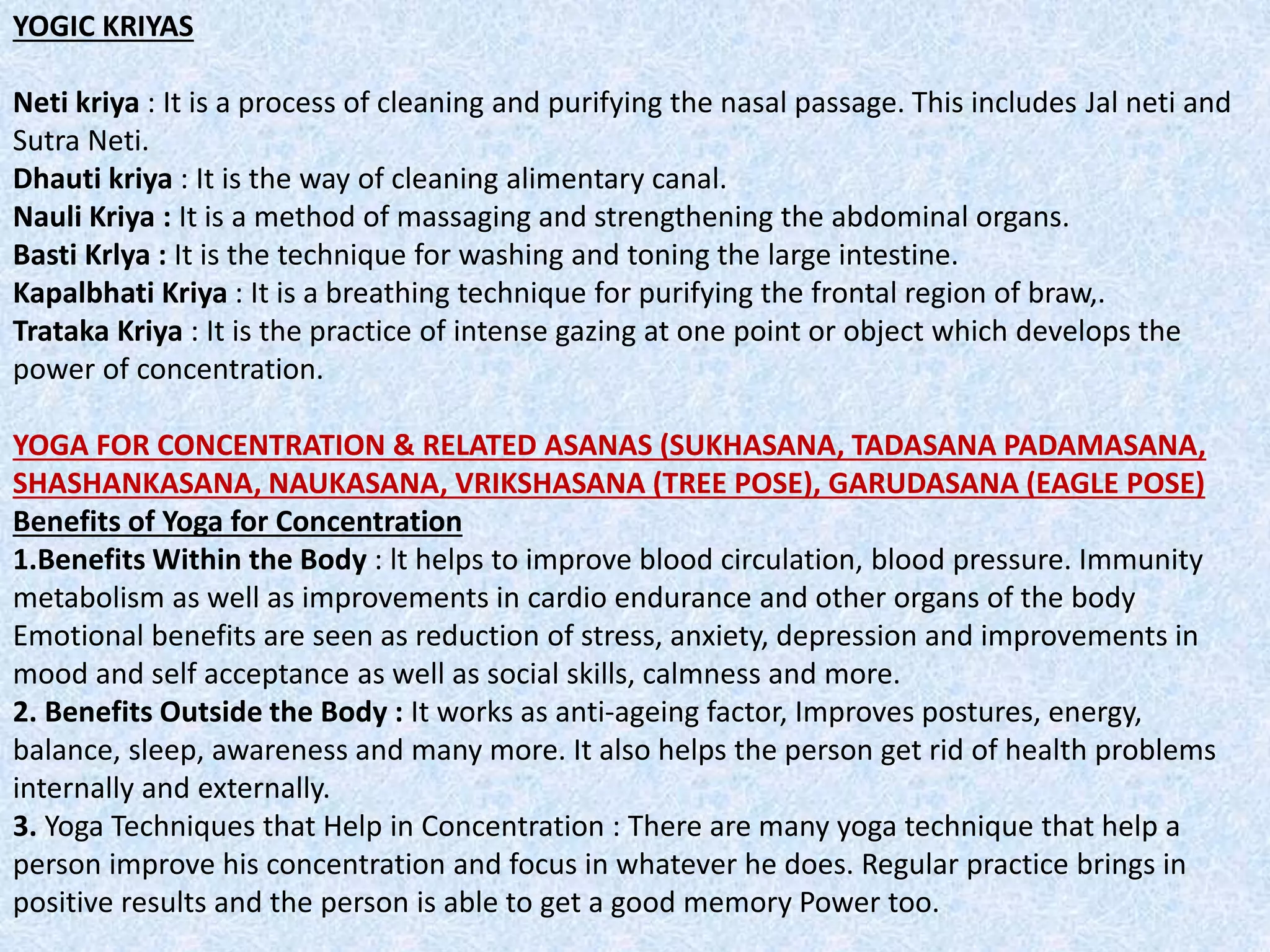 Yoga Physical education class XI- UNIT4 PPT | PPTX