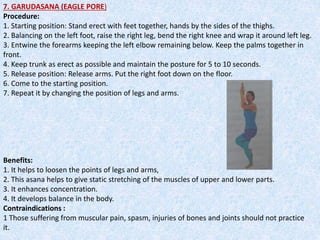 Yoga Physical education class XI- UNIT4 PPT | PPTX