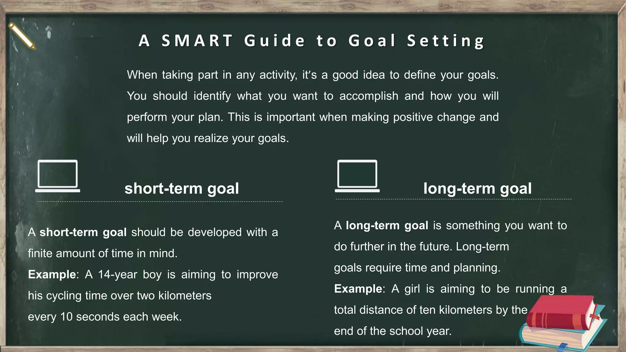 PHYSICAL EDUCATION - SMART GOALSpptx | PPTX