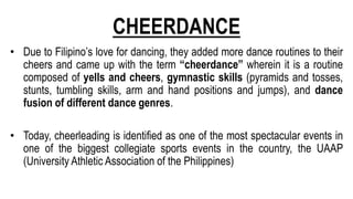 Cheerdance - Grade 10 - Q4 | PPTX