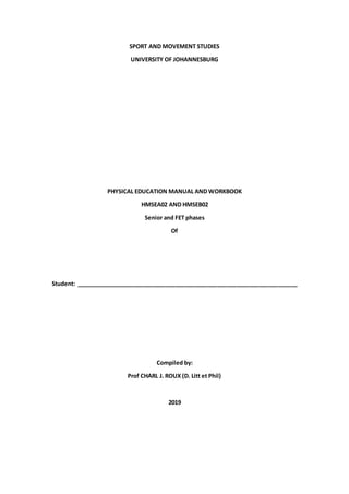 Physical education 2 book | DOCX