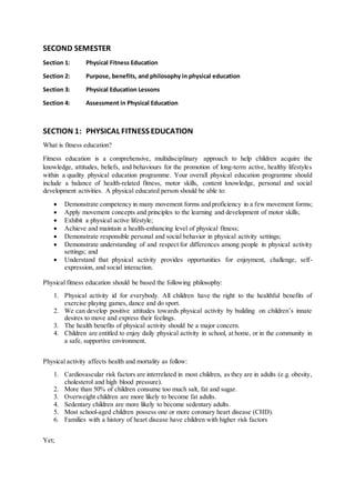 Physical education 2 book | DOCX