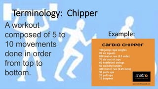 Physical education and cross fit principles | PPTX