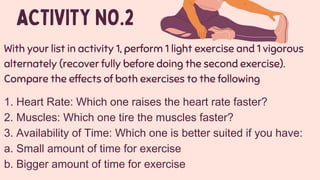 PHYSICAL EDUCATION AND HEALTH 1 Aerobic, Muscle-and Bone Strength ...