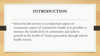 physical education assignment[1].pptx school health services | PPTX
