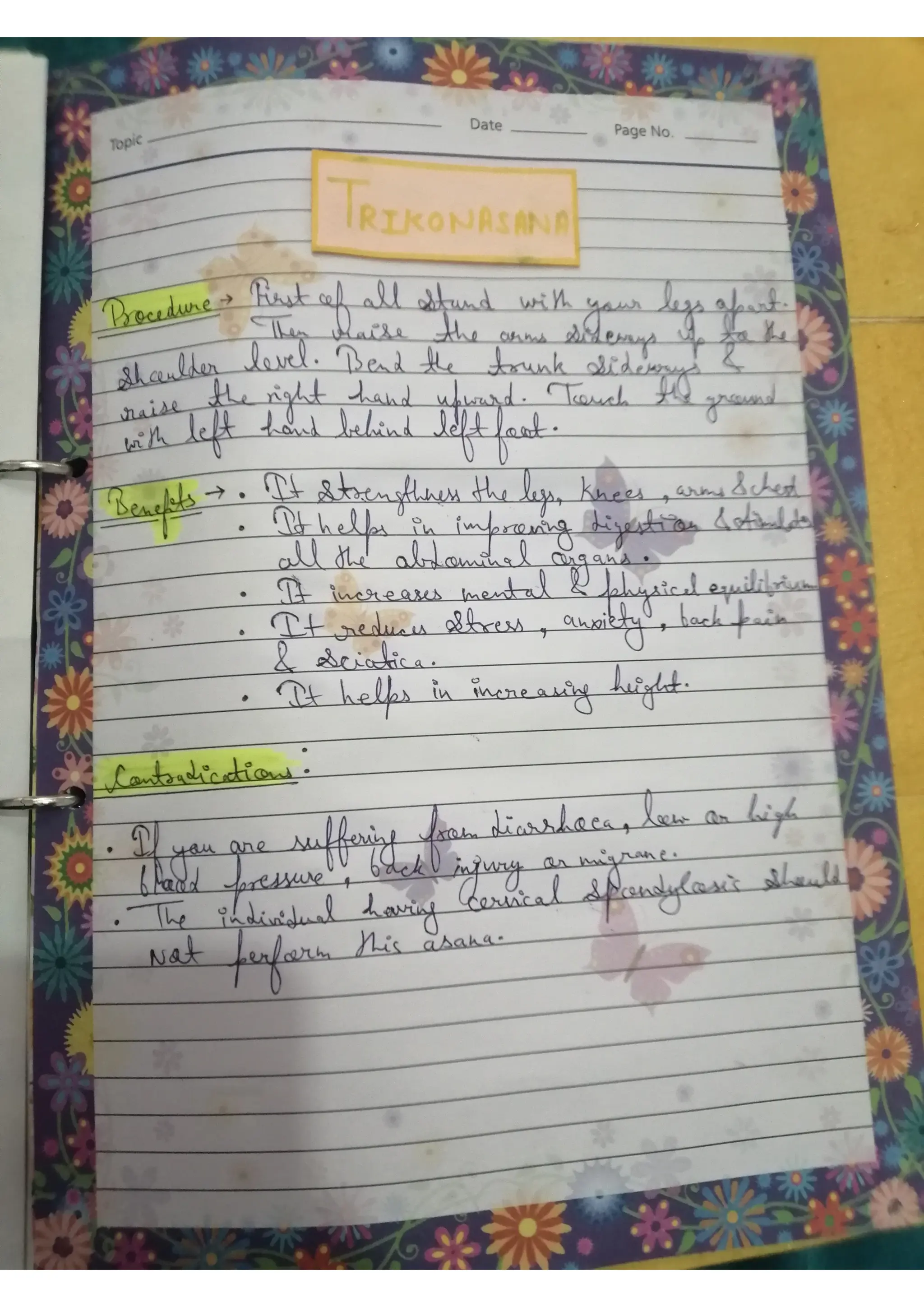 Physical education class 12 project file on kho - kho & yoga (Obesity ...