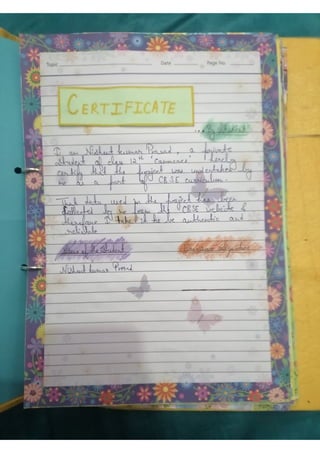 Physical education class 12 project file on kho - kho & yoga (Obesity ...