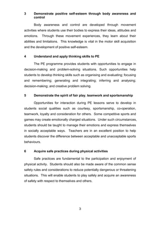 Physical education curr. 2006 | PDF
