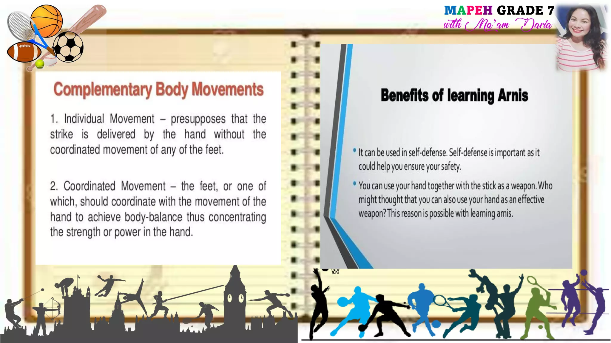 Physical Education Grade 7 quarter 1 lesson 1 2 ARNIS | PDF