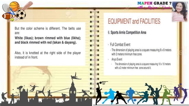 Physical Education Grade 7 quarter 1 lesson 1 2 ARNIS | PDF