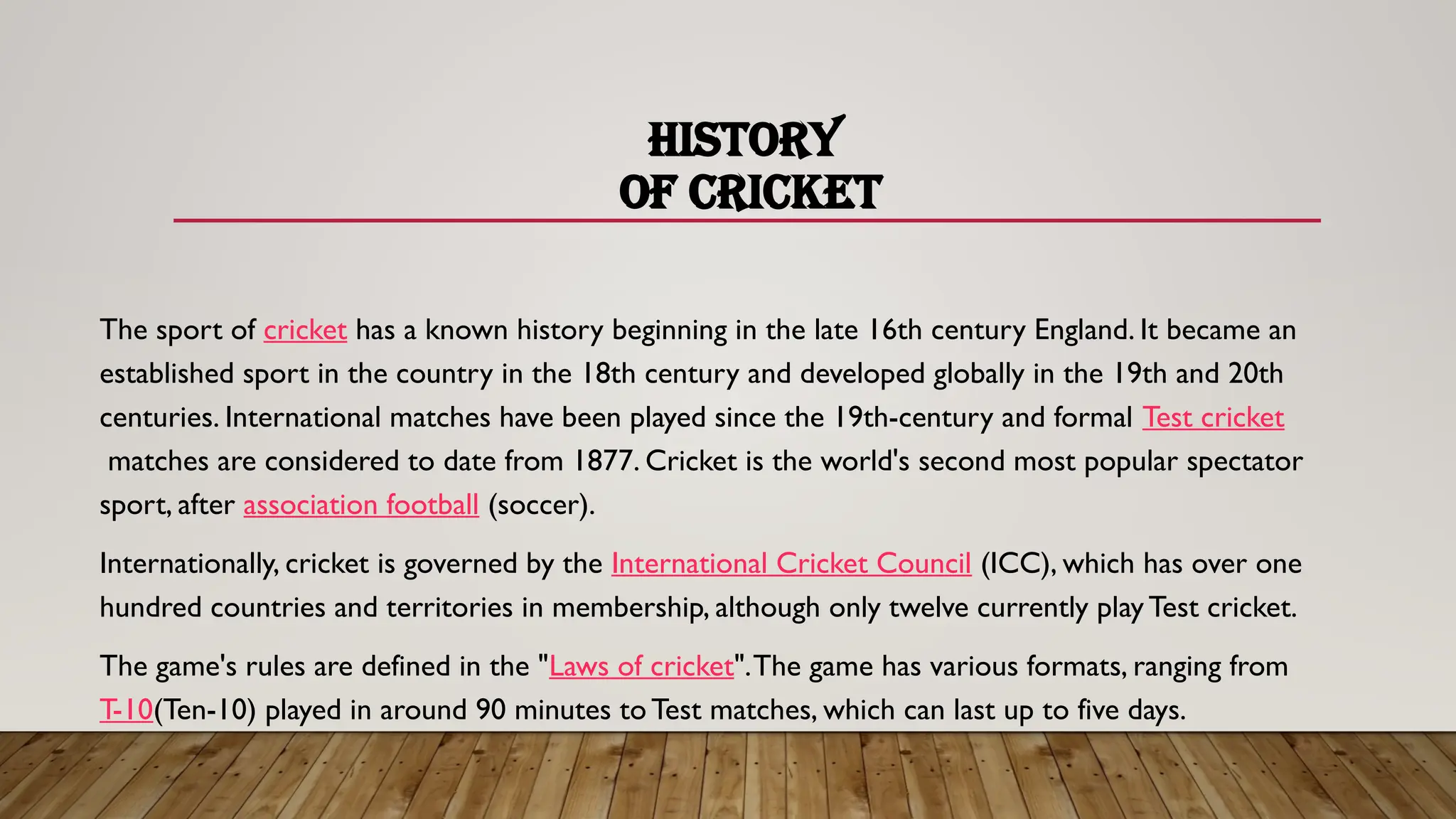 Physical Education Investigatory Project { cricket }.pptx
