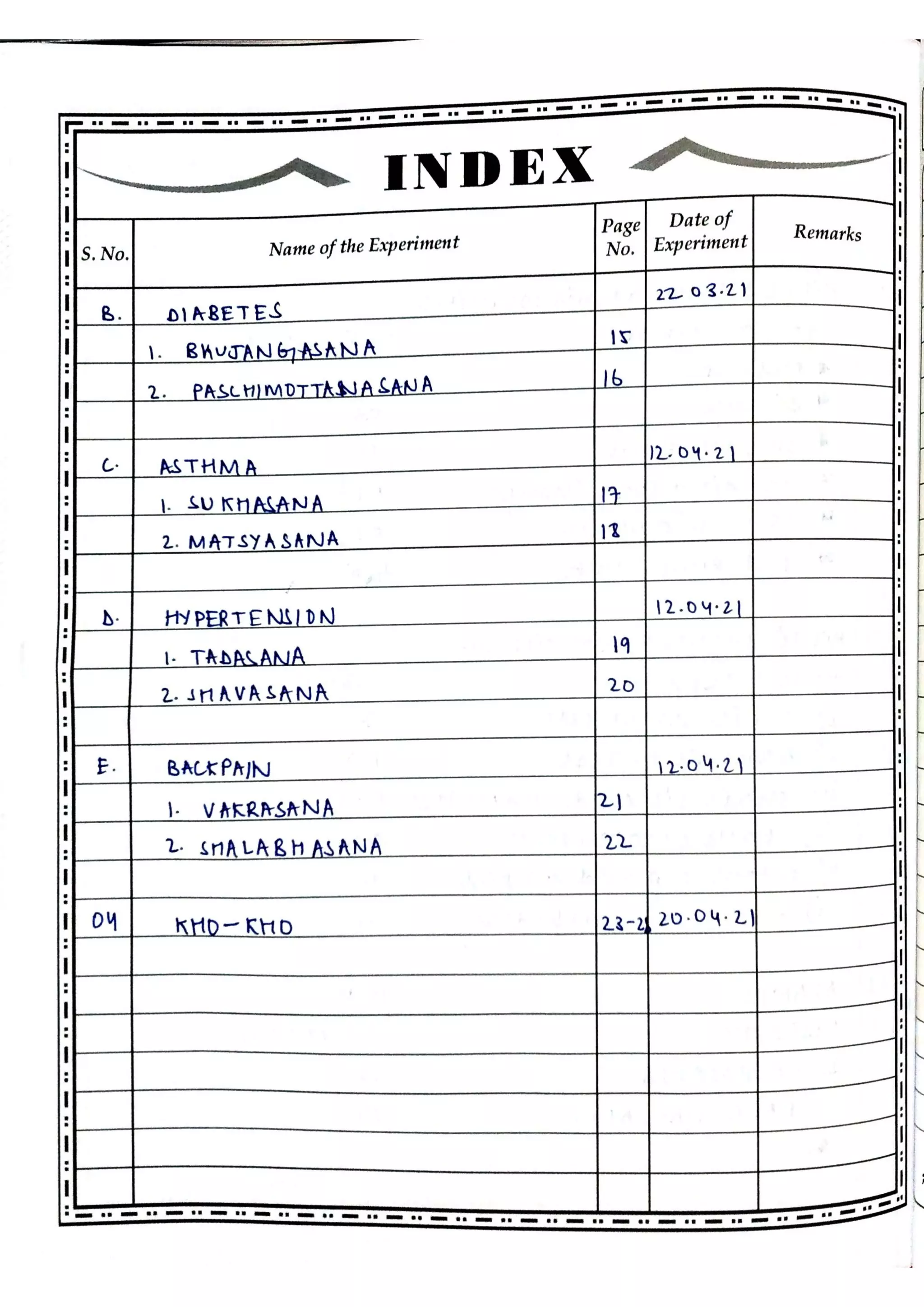 PHYSICAL EDUCATION PRACTICAL FILE ( Class 12th) | PDF