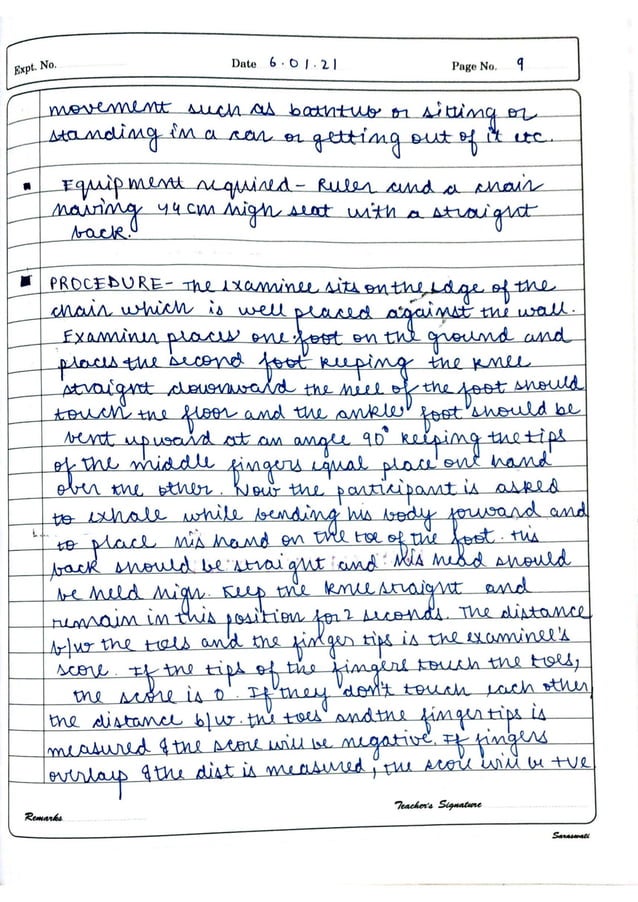 PHYSICAL EDUCATION PRACTICAL FILE ( Class 12th) | PDF