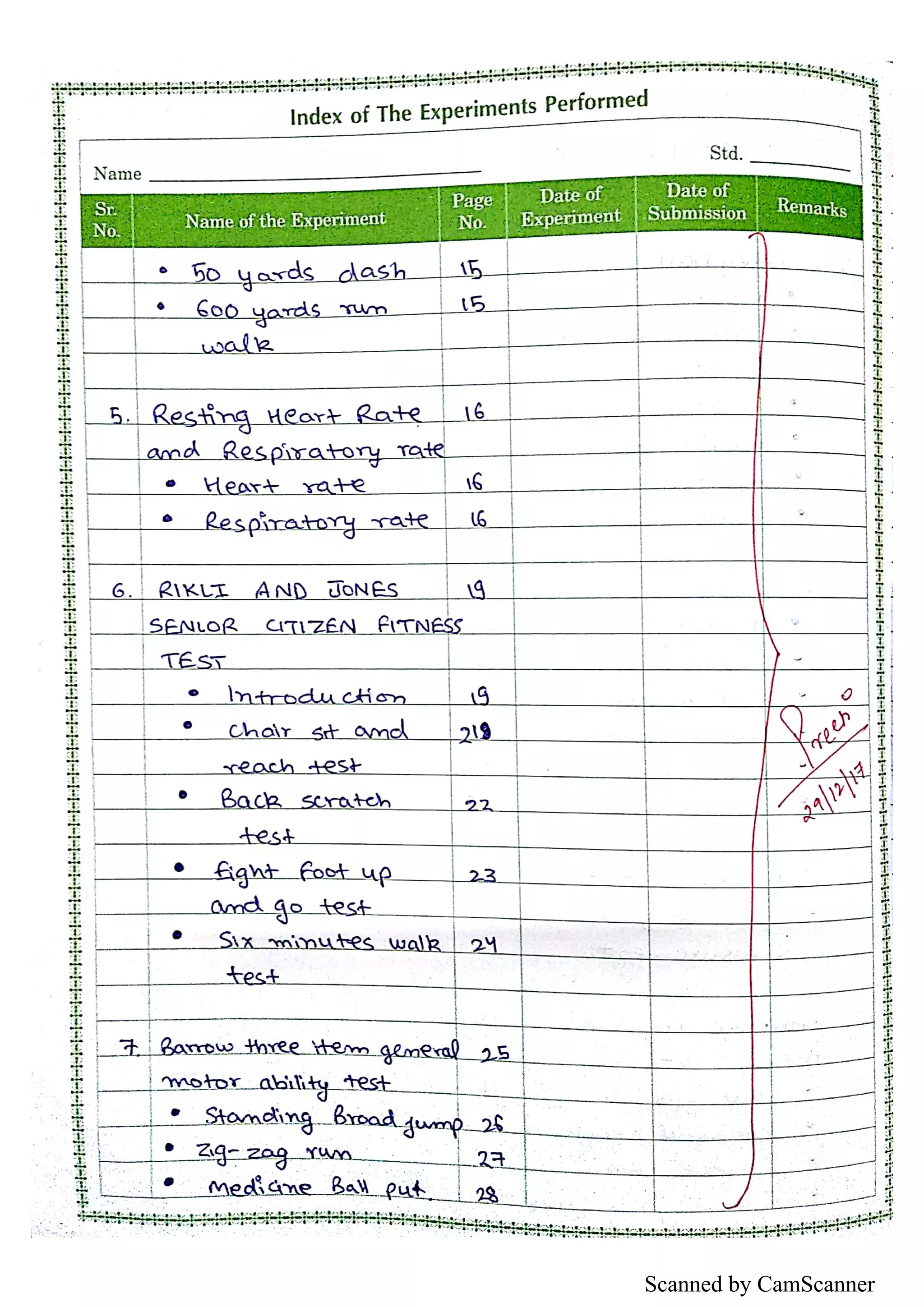 Physical education practical file - Saksham | PDF