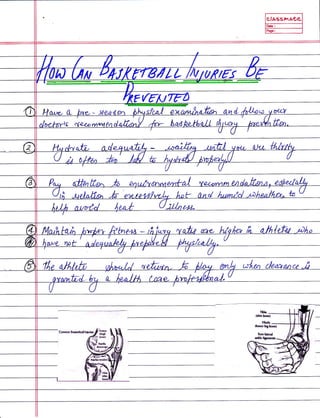 Physical education project file | PDF