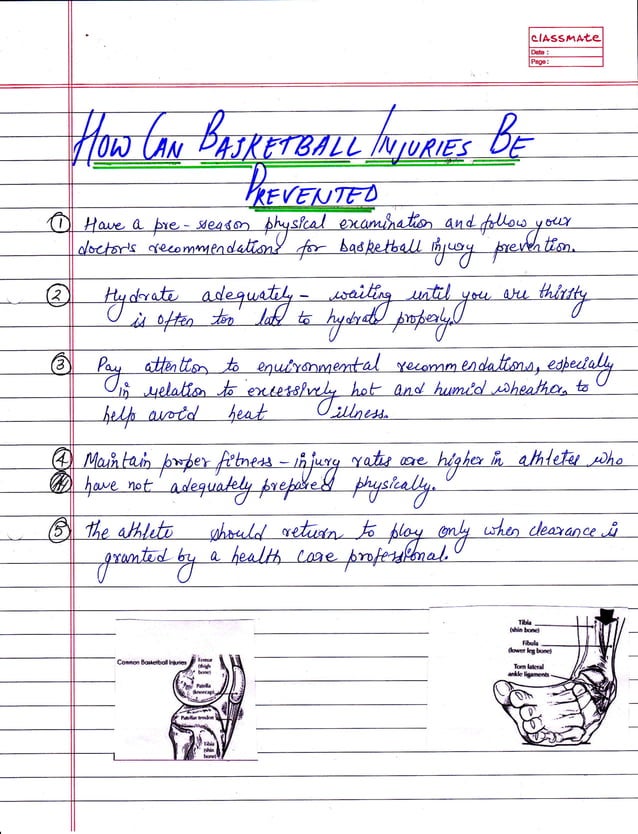 Physical education project file | PDF