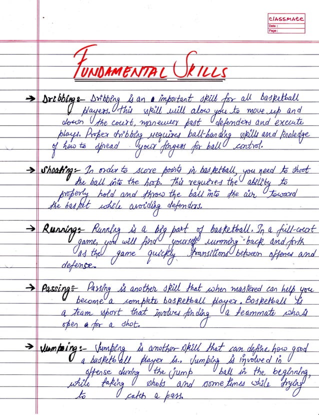 Physical education project file | PDF