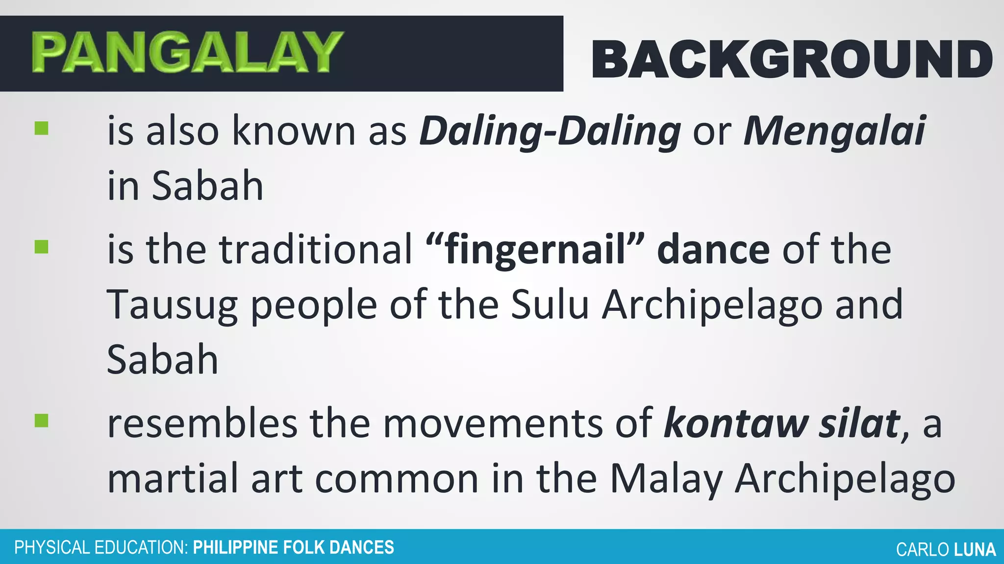 Philippine Folk Dances with Asian Influence - MAPEH 8 (P.E. 4th Quarter ...