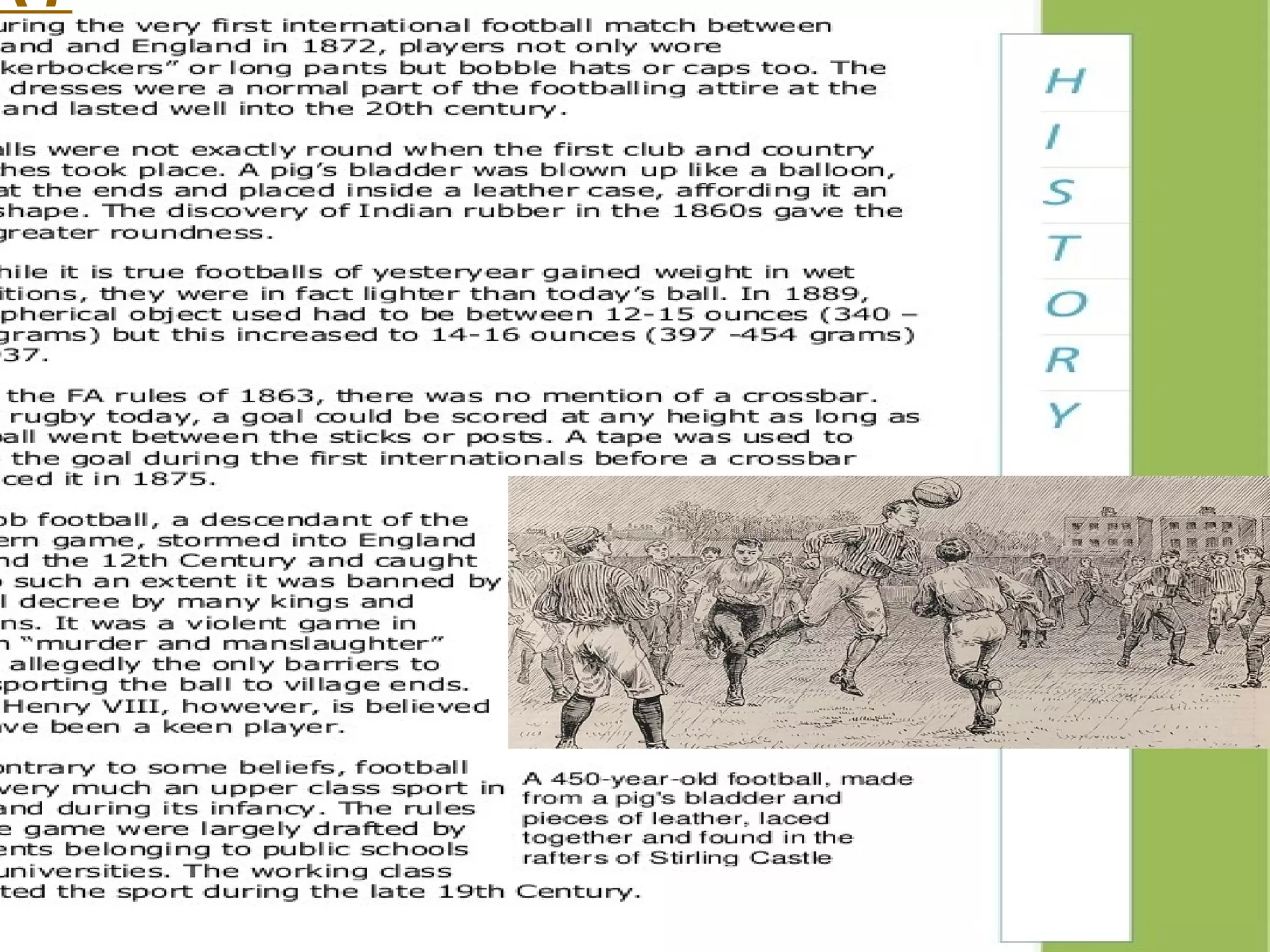 Physical edu project on football | PPT