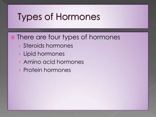Physical Effects Of Hormone Treated Food | PPTX