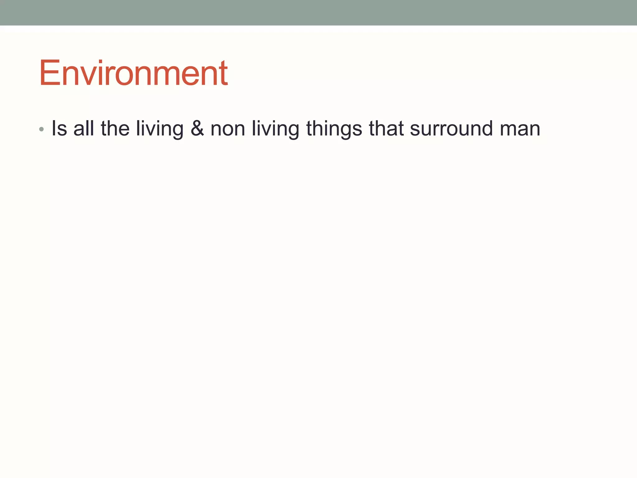 Physical environment & Health | PPTX