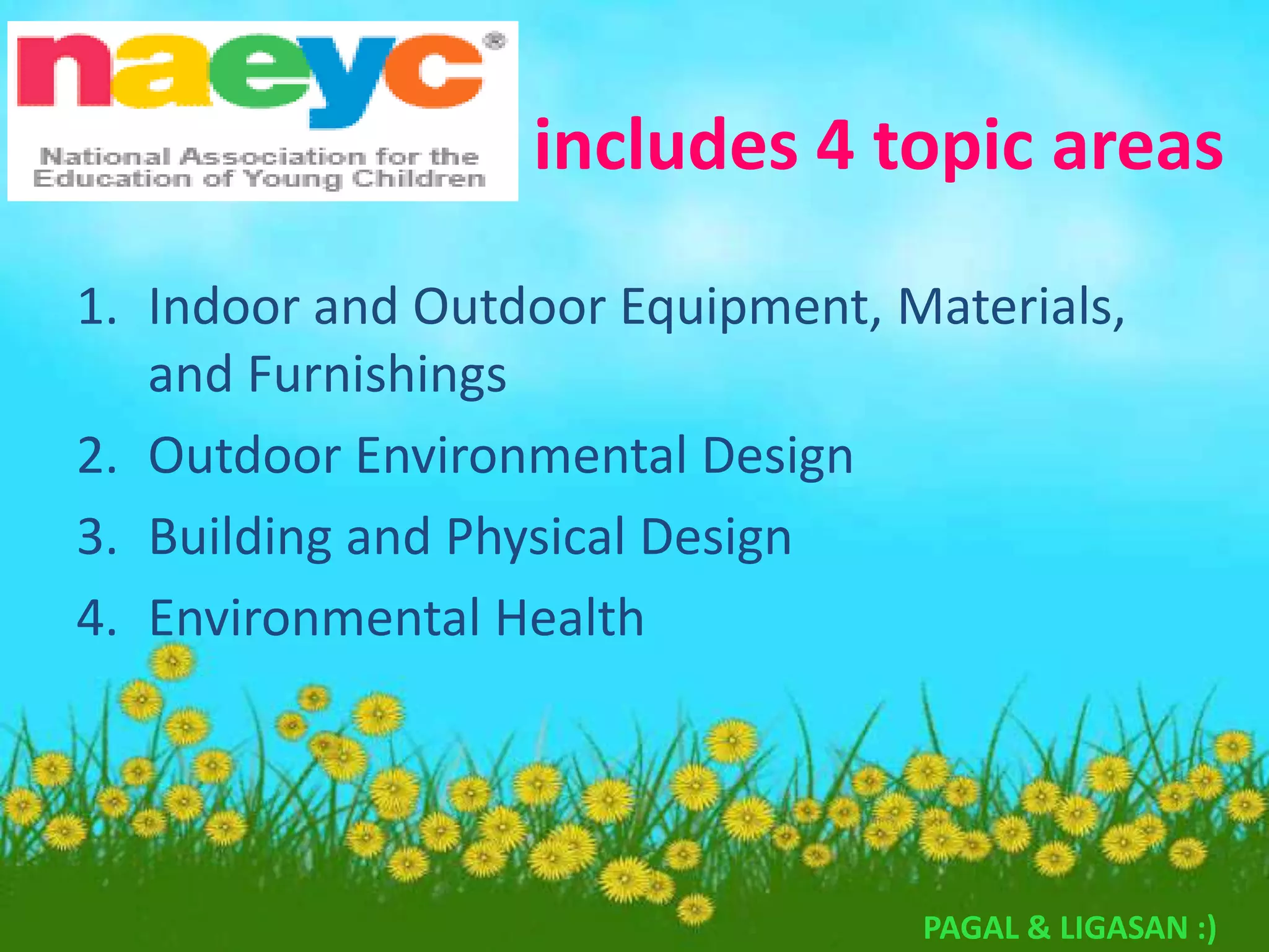 Physical Environment in Preschool | PPTX