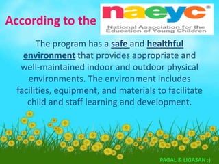 Physical Environment in Preschool | PPTX
