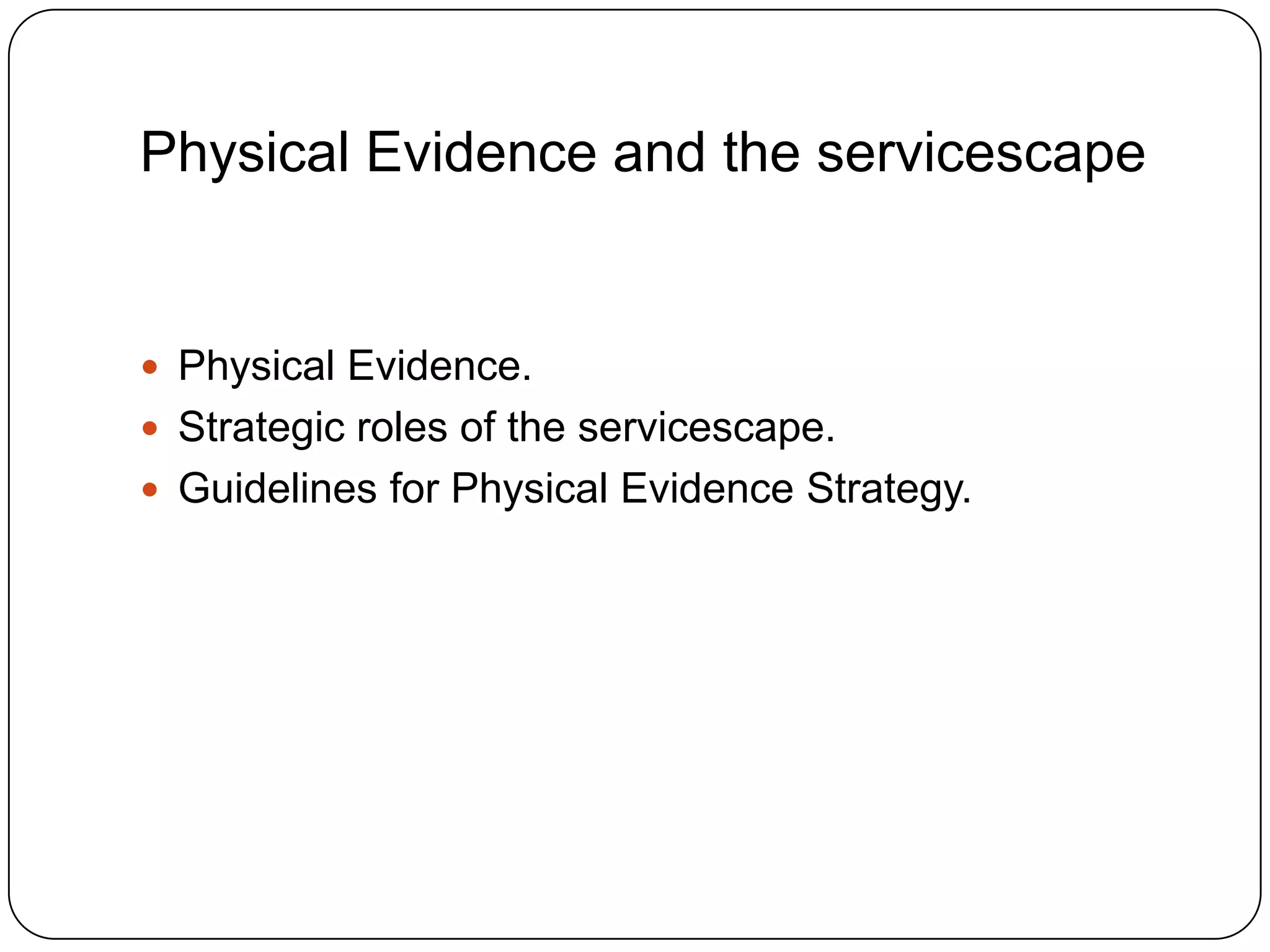 Physical evidence | PPTX