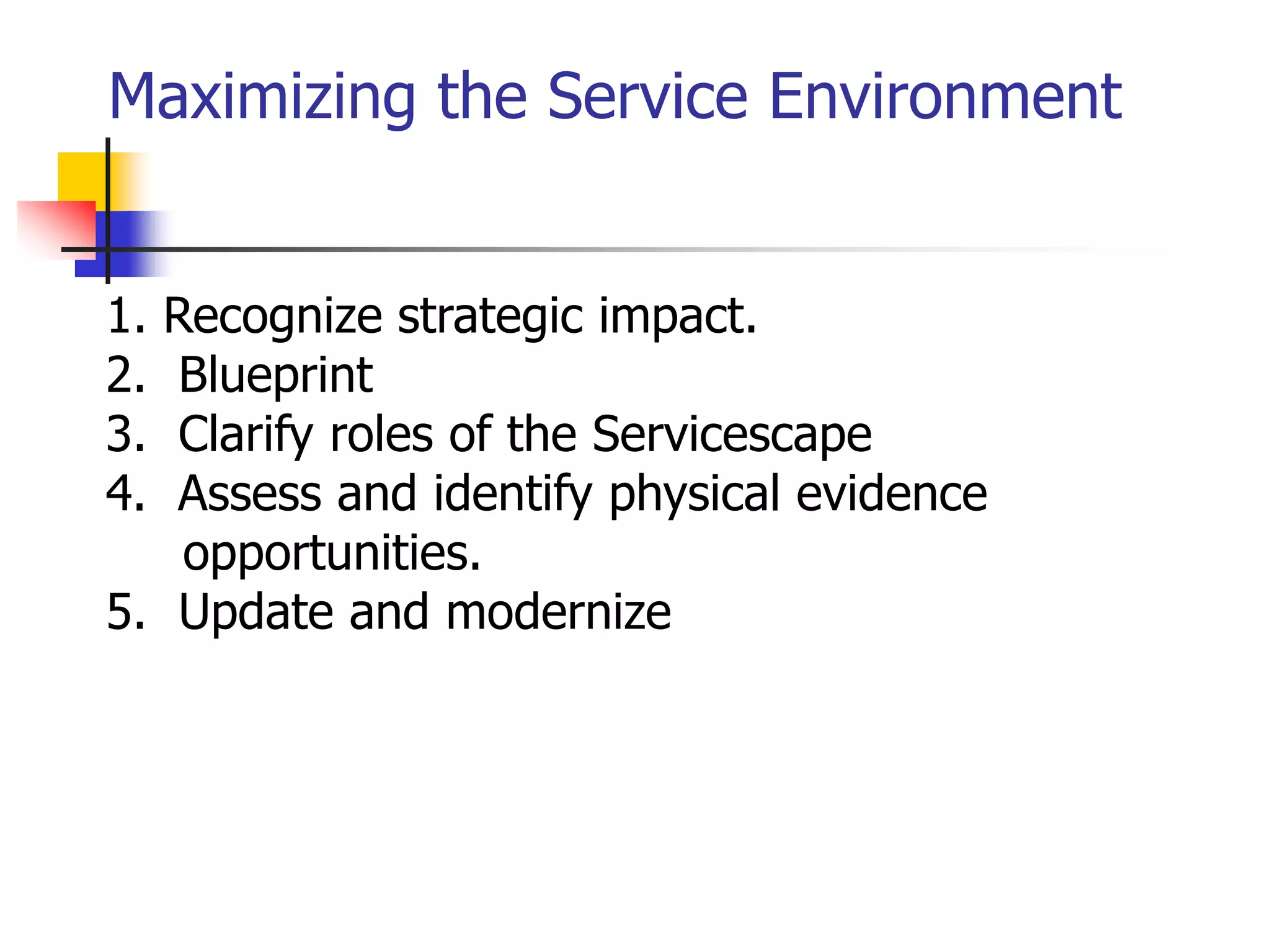 Physical Evidence and Service space.ppt