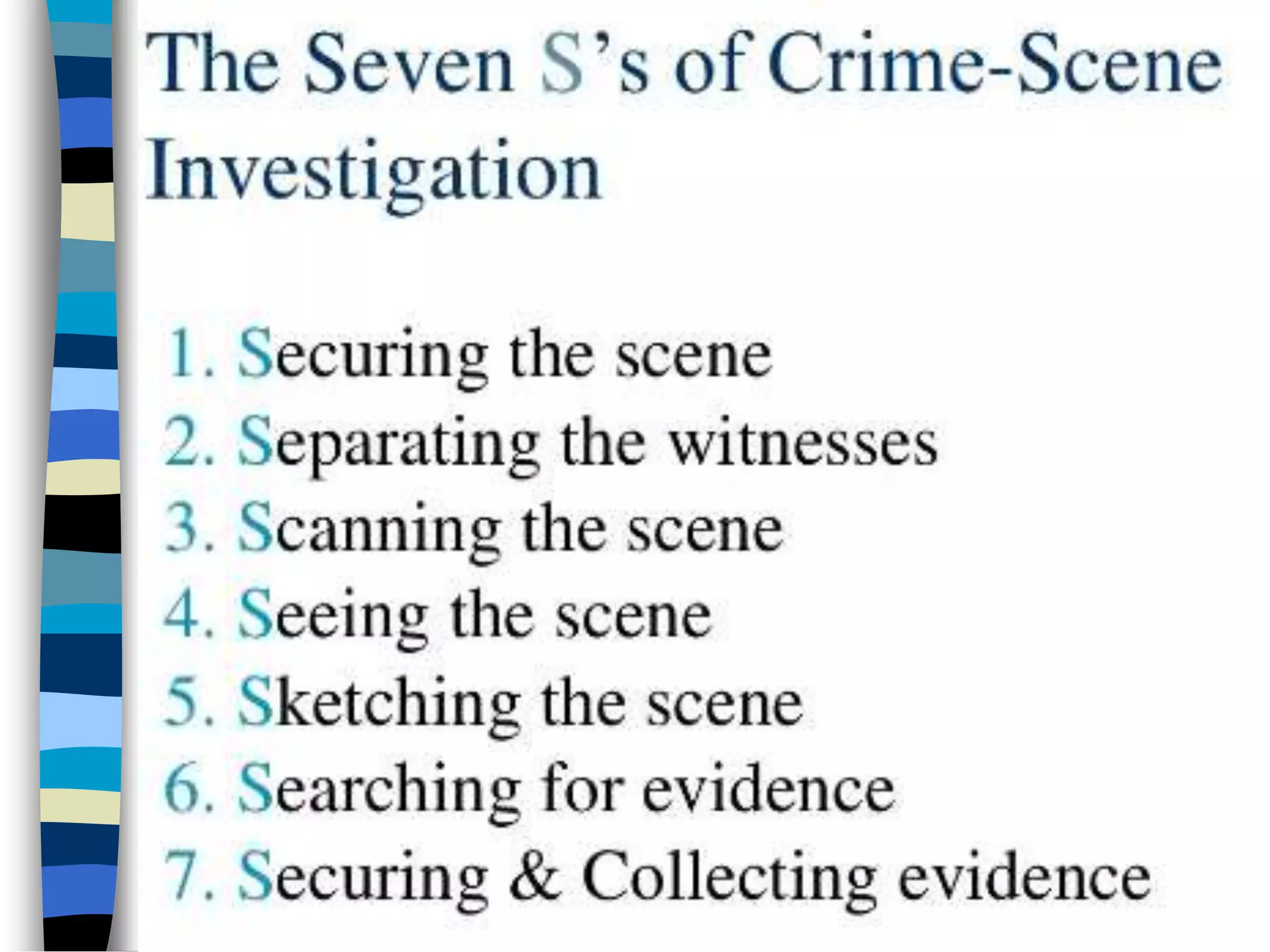 Physical evidence & CSI ppt | PPTX