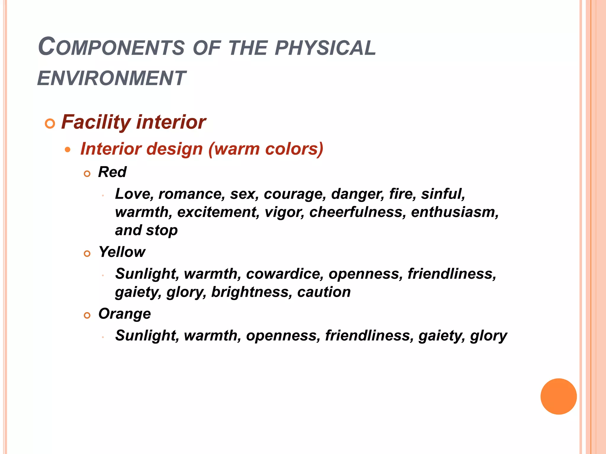 Physical evidence in services | PPTX