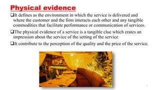 Physical evidence of service | PPTX