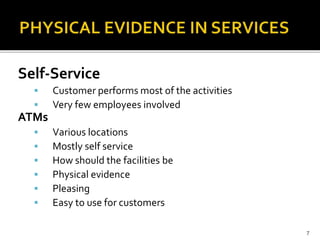 Physical evidence of services | PPT