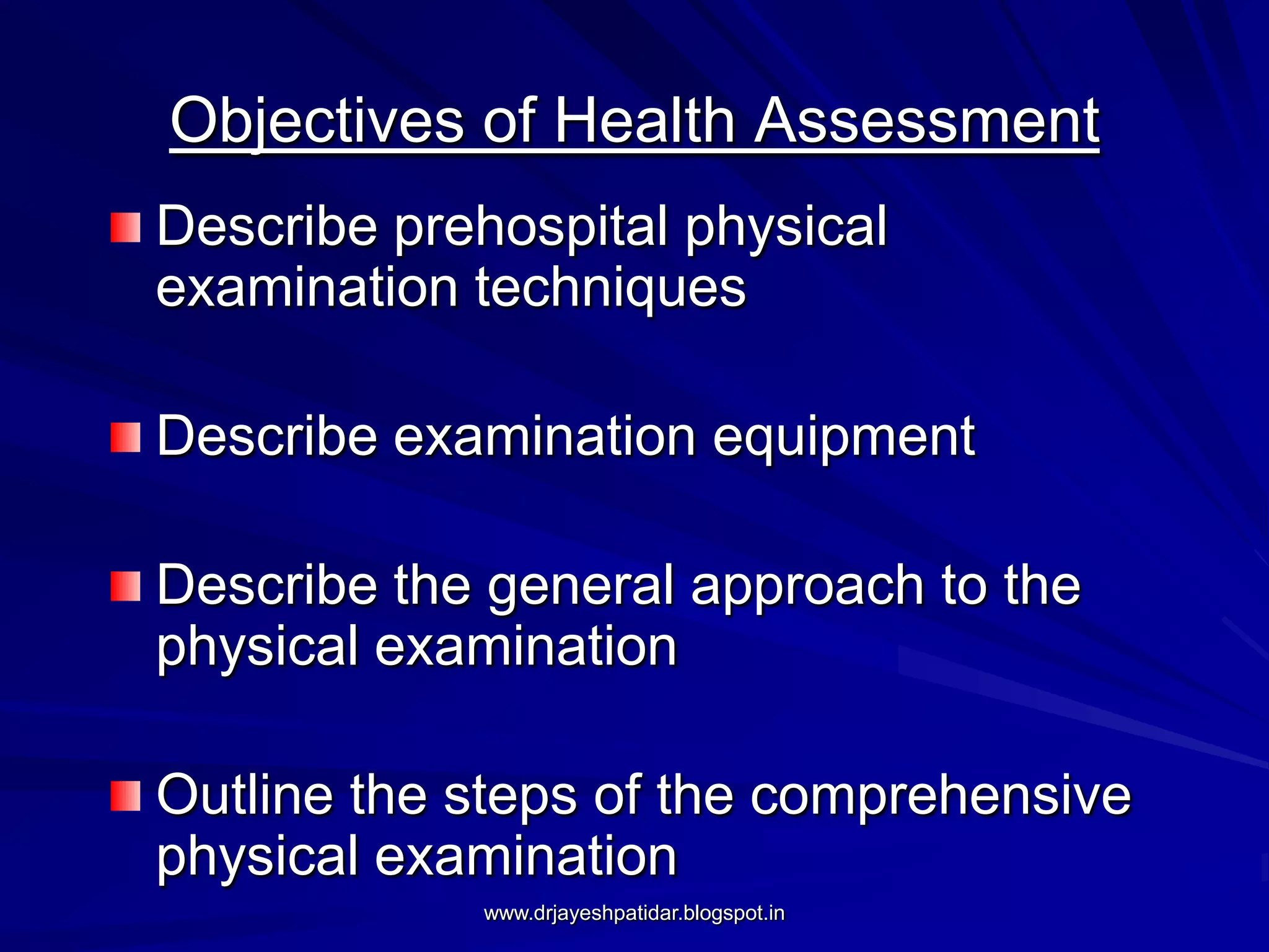 Physical examination | PDF