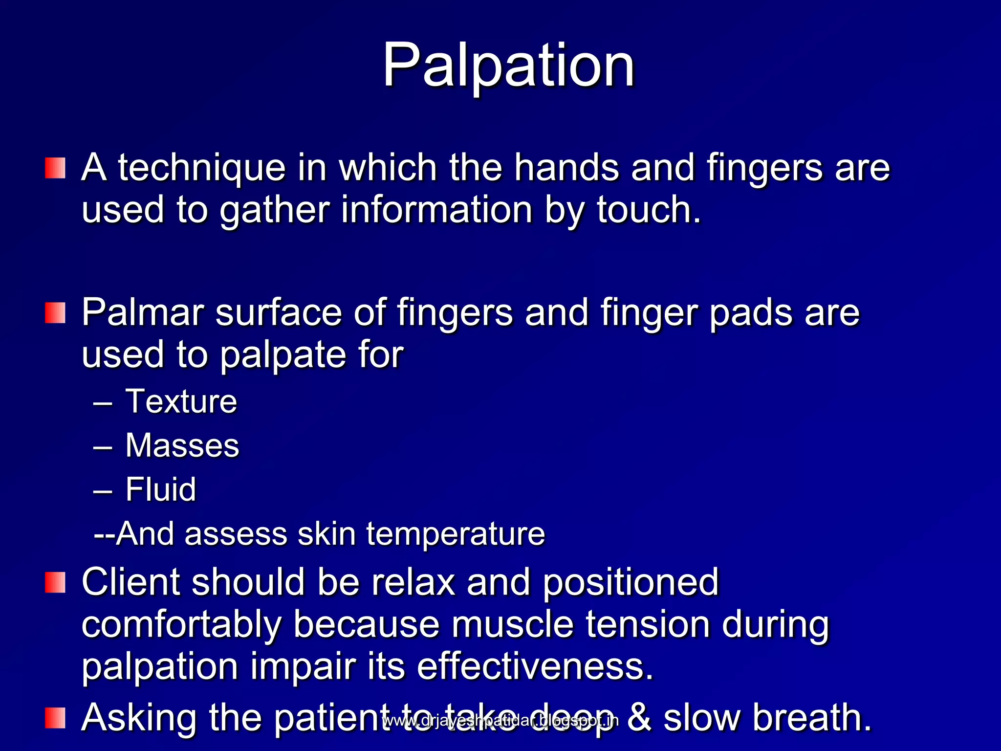 Physical examination | PPSX