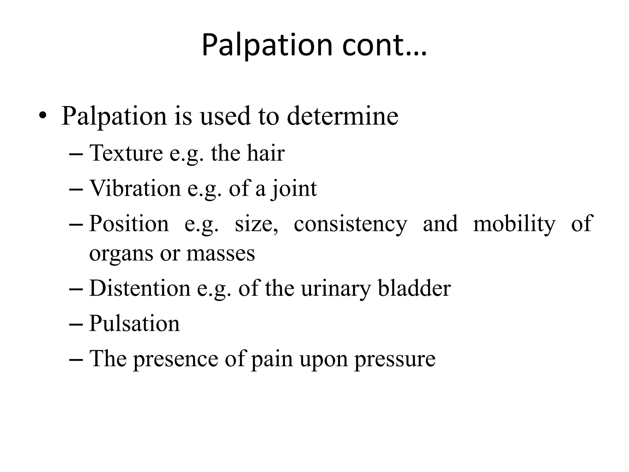 Physical examination, Fundamentals of Nursing | PPTX