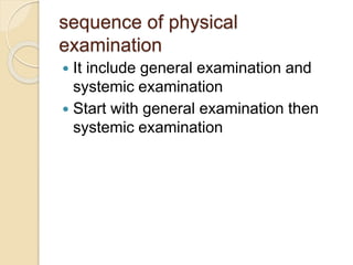 Physical examination | PPTX