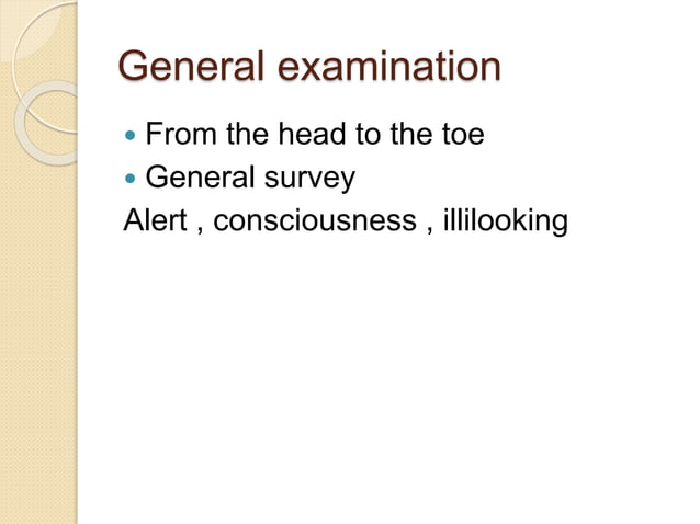 Physical examination | PPT