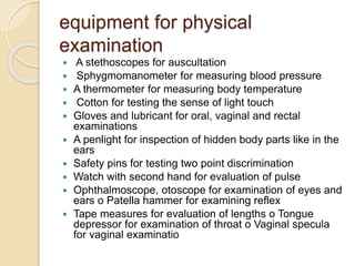 Physical examination | PPT