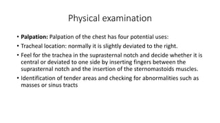 physical_examination of the patient | PPT