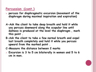 Physical examination for the examin .ppt