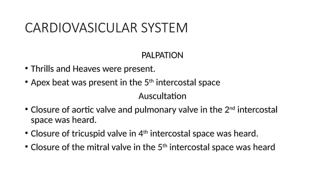 PHYSICAL EXAMINATION.pptx .. | PPTX