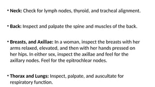 Comprehensive Physical Examination Guide: Techniques & Clinical ...