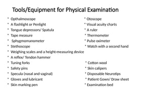 Comprehensive Physical Examination Guide: Techniques & Clinical ...