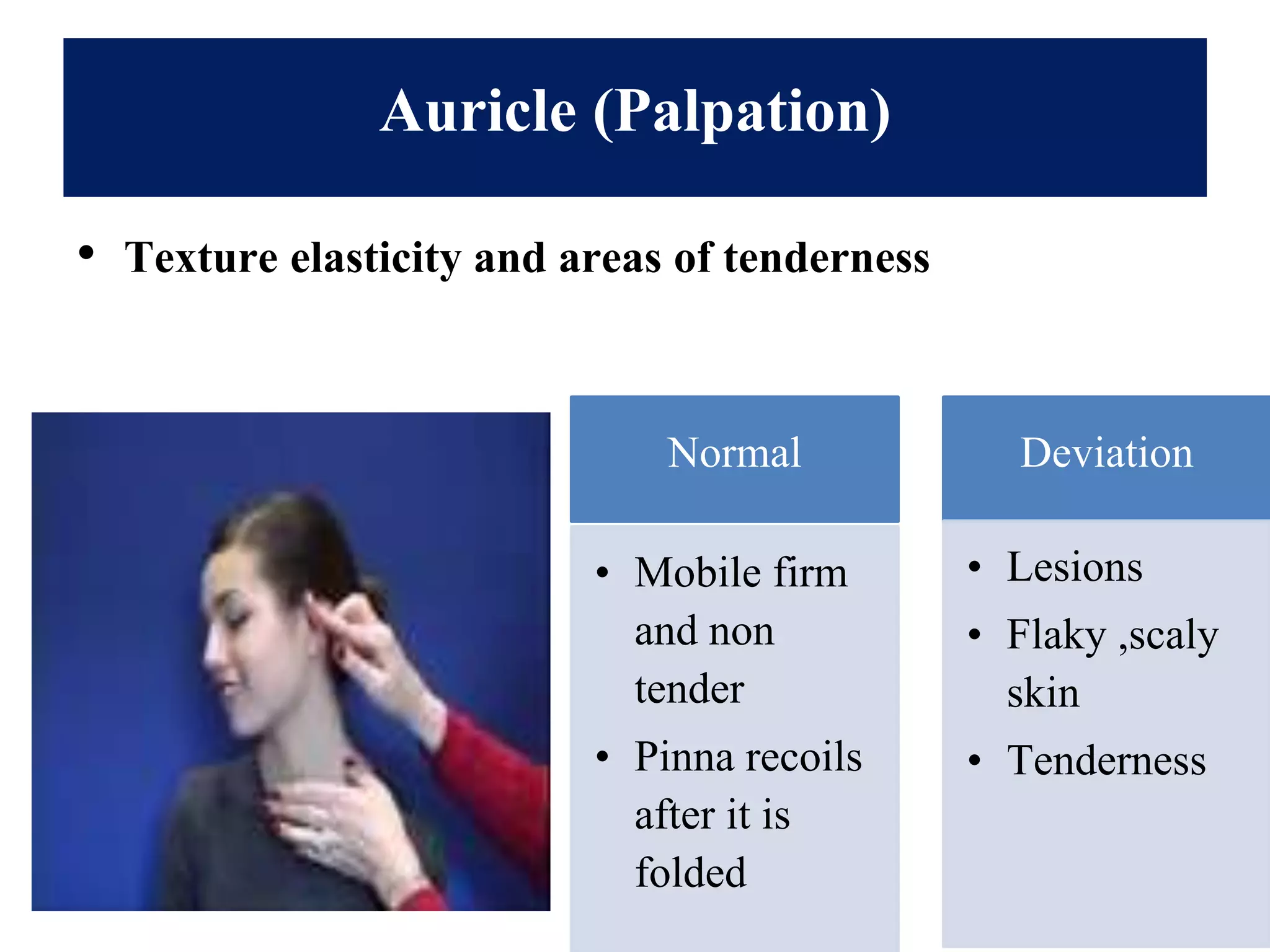 Physical examination head and neck | PPTX