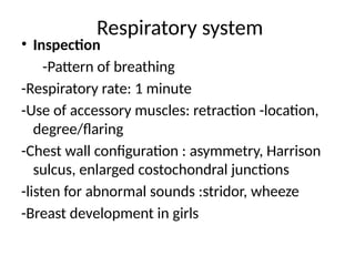 PHYSICAL EXAMINATION IN CHILDREN 2017.pptx