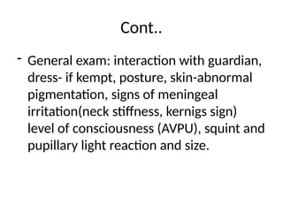 PHYSICAL EXAMINATION IN CHILDREN 2017.pptx