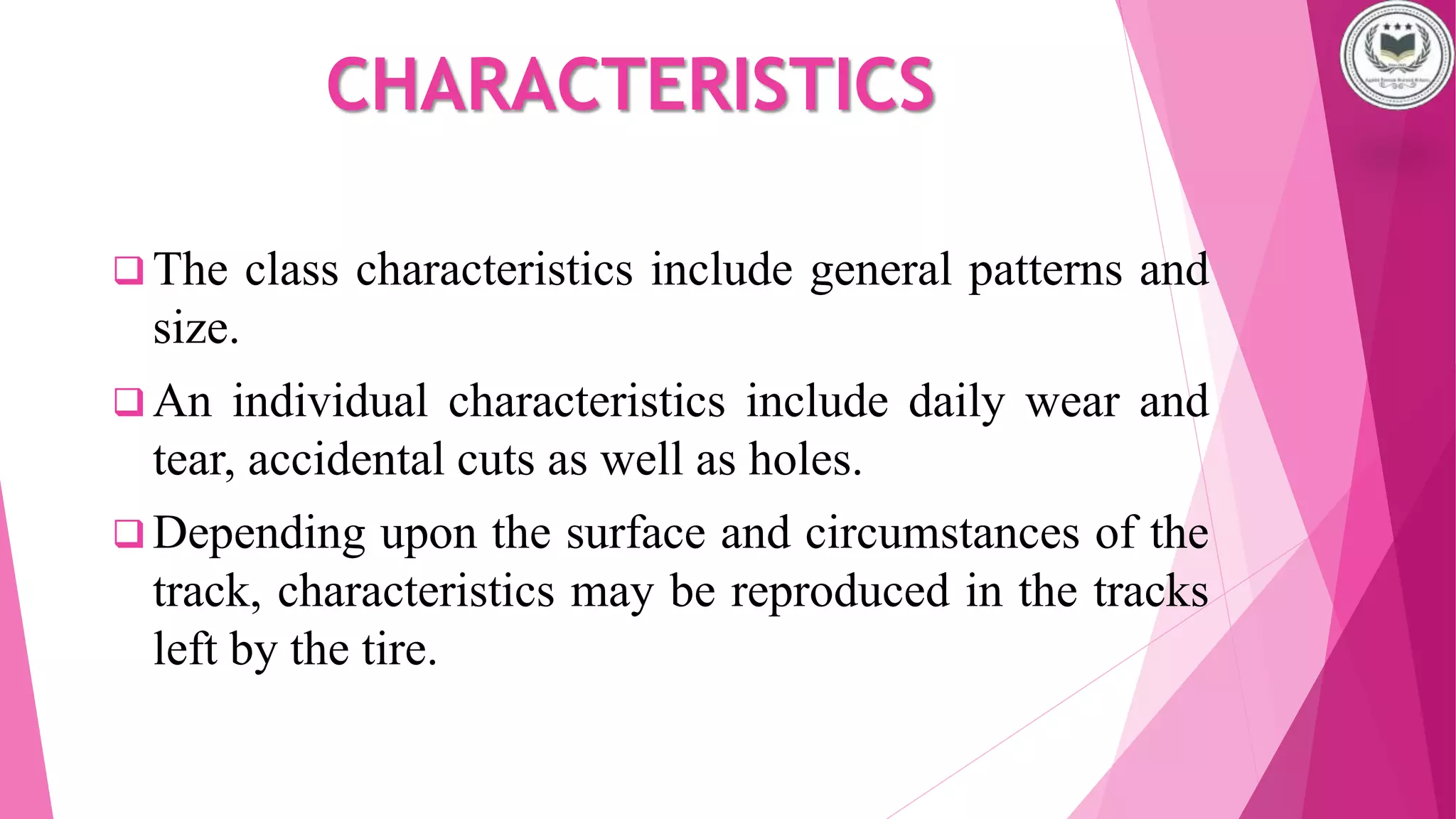 Physical Examination Of Tyre Marks | PPTX
