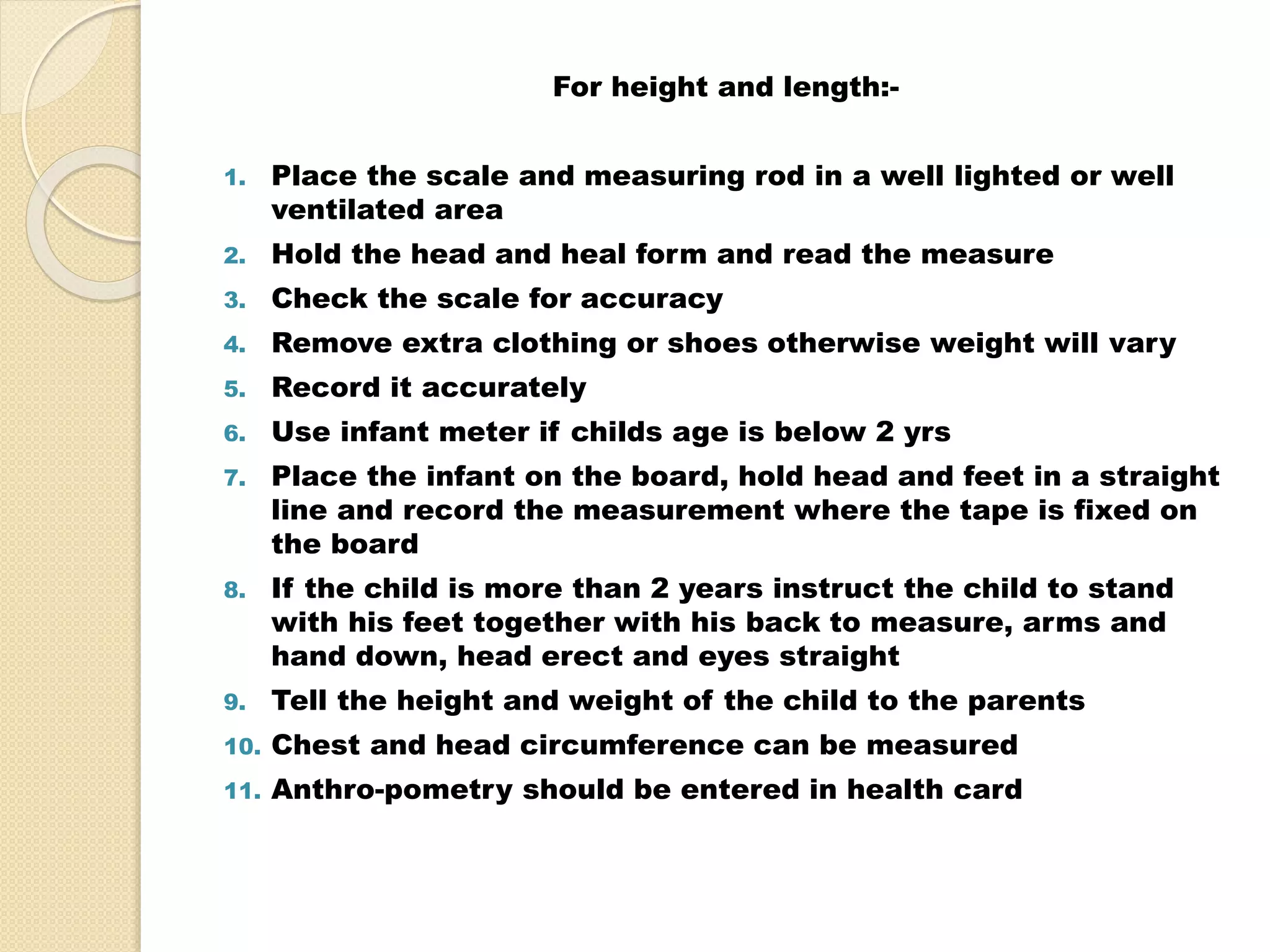 Physical examination of under five childrens | PPTX