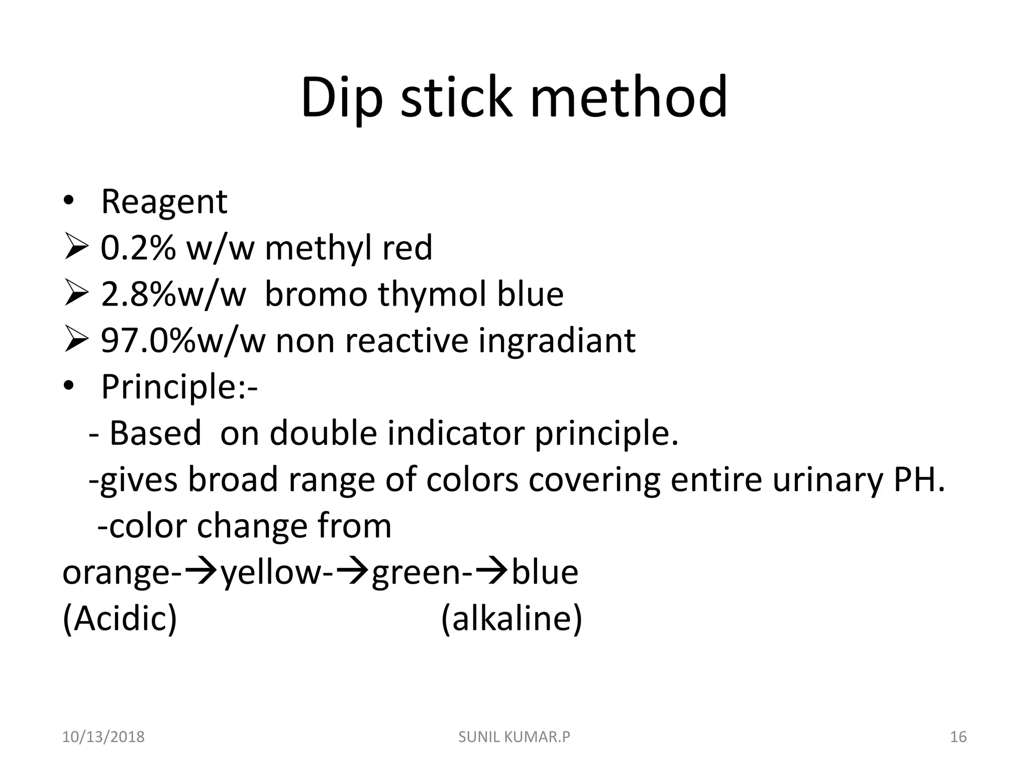 Physical examination of urine | PPTX